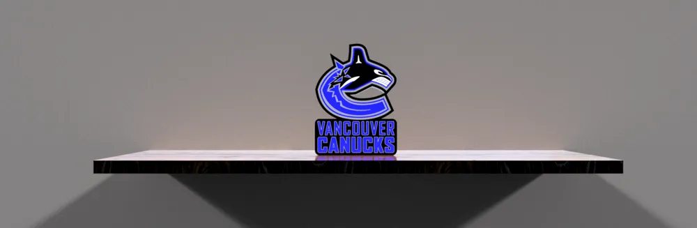 Vancouver Canucks LED Lightbox by MFDesigns3D - MakerWorld