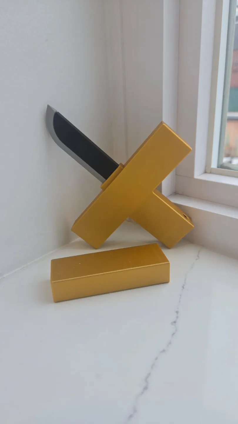 One Piece - Dracule Mihawk Knife/Dagger (No AMS) by chuhuhu - MakerWorld