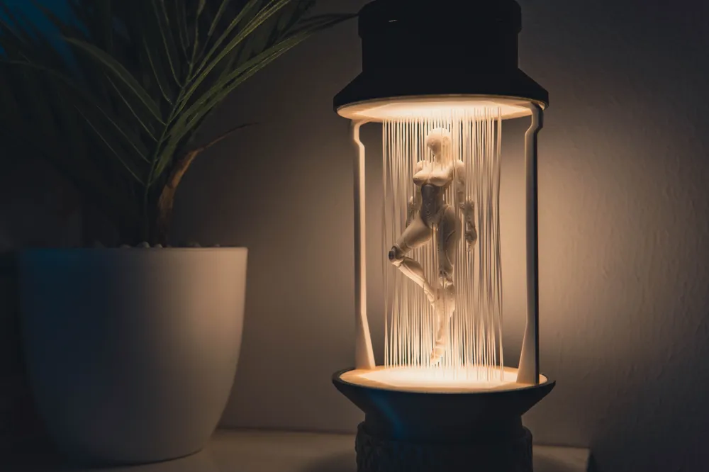 Ukiko - The Floating One / String Lamp by theStonefox MakerWorld ...