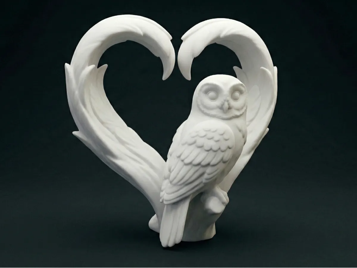 Nightheart - Owl - Free 3D Print Model - MakerWorld