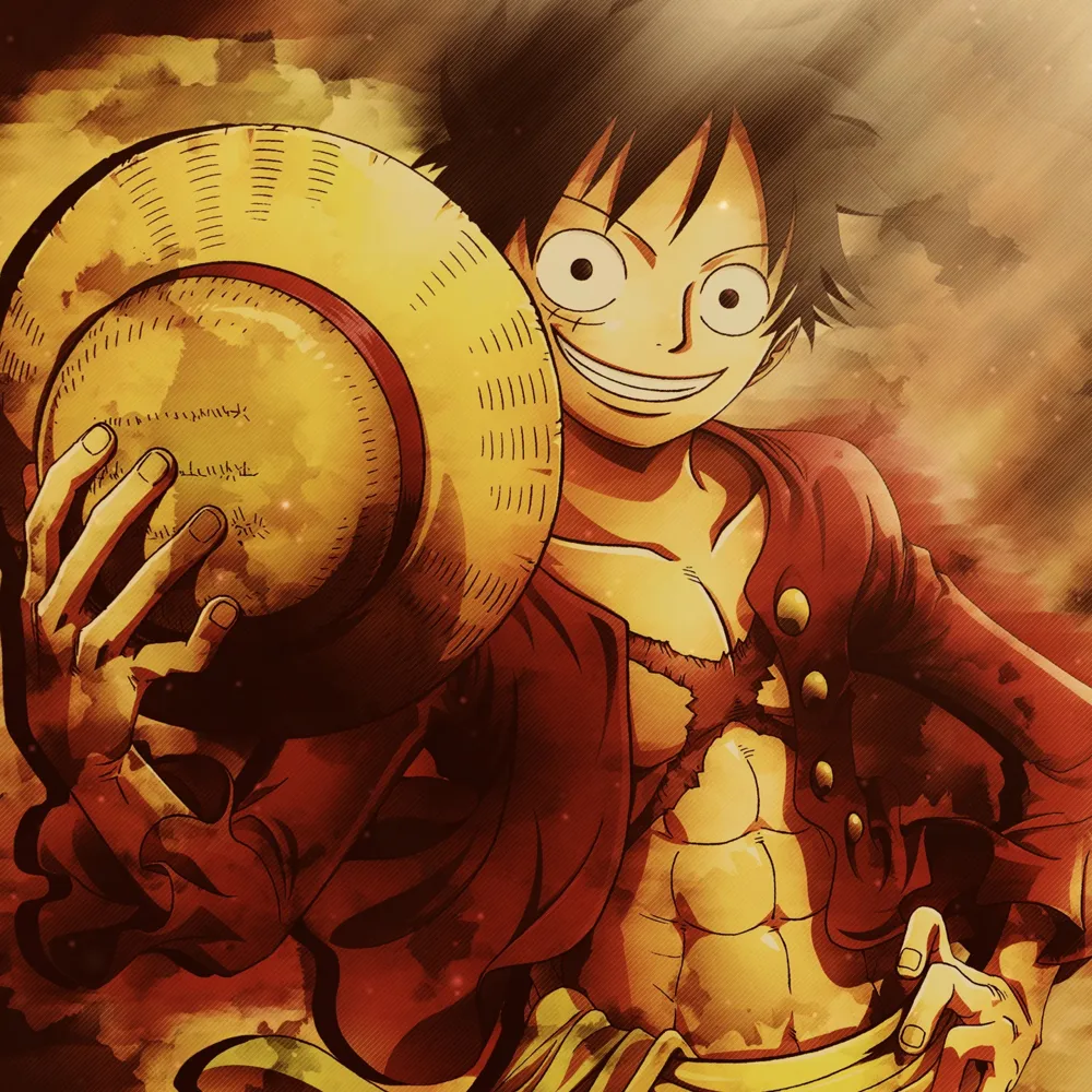 Monkey D. Luffy / Ruffy OnePiece HueForge 200mm by RealNationPrint ...