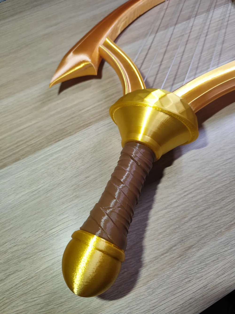 Perseus' Lyre Sword by Allfactory3D MakerWorld: Download Free 3D Models