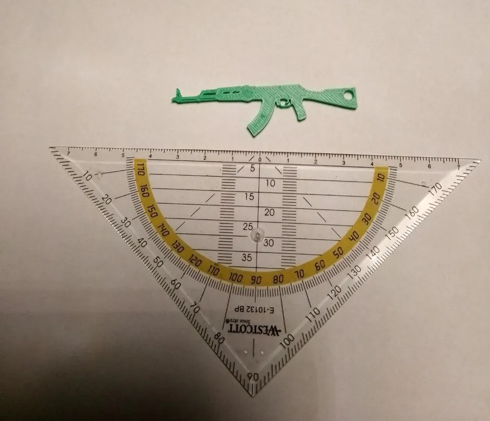 Mini AK-47 Keychain by LordOfDarkness MakerWorld: Download Free 3D Models