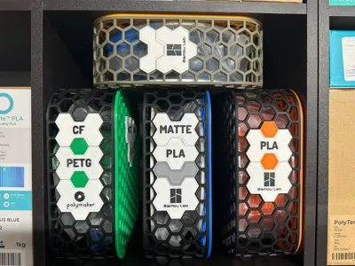 Hex Spool Box - Free 3D Print Model - MakerWorld