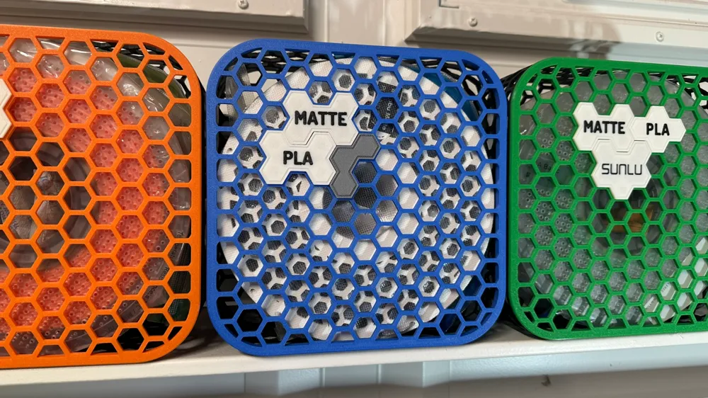 Hex Spool Box - Free 3D Print Model - MakerWorld