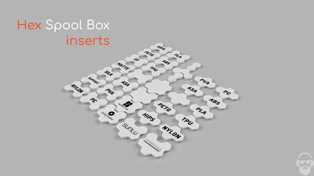 Hex Spool Box - Free 3D Print Model - MakerWorld