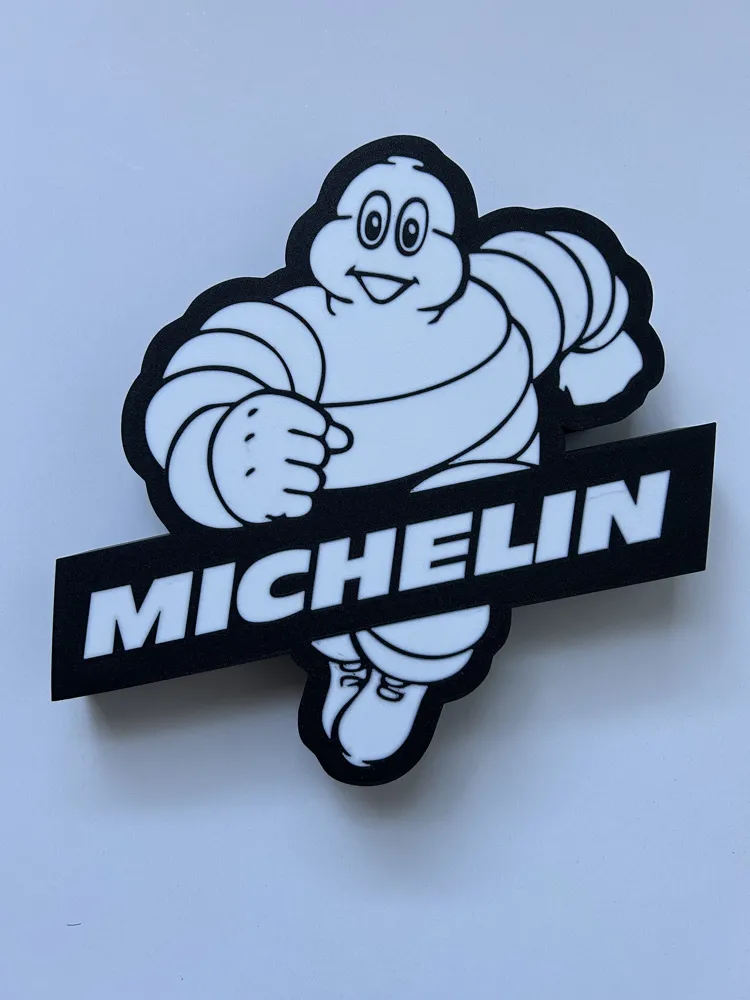 Lightbox Michelin Man (Bibendum) - Free 3D Print Model - MakerWorld