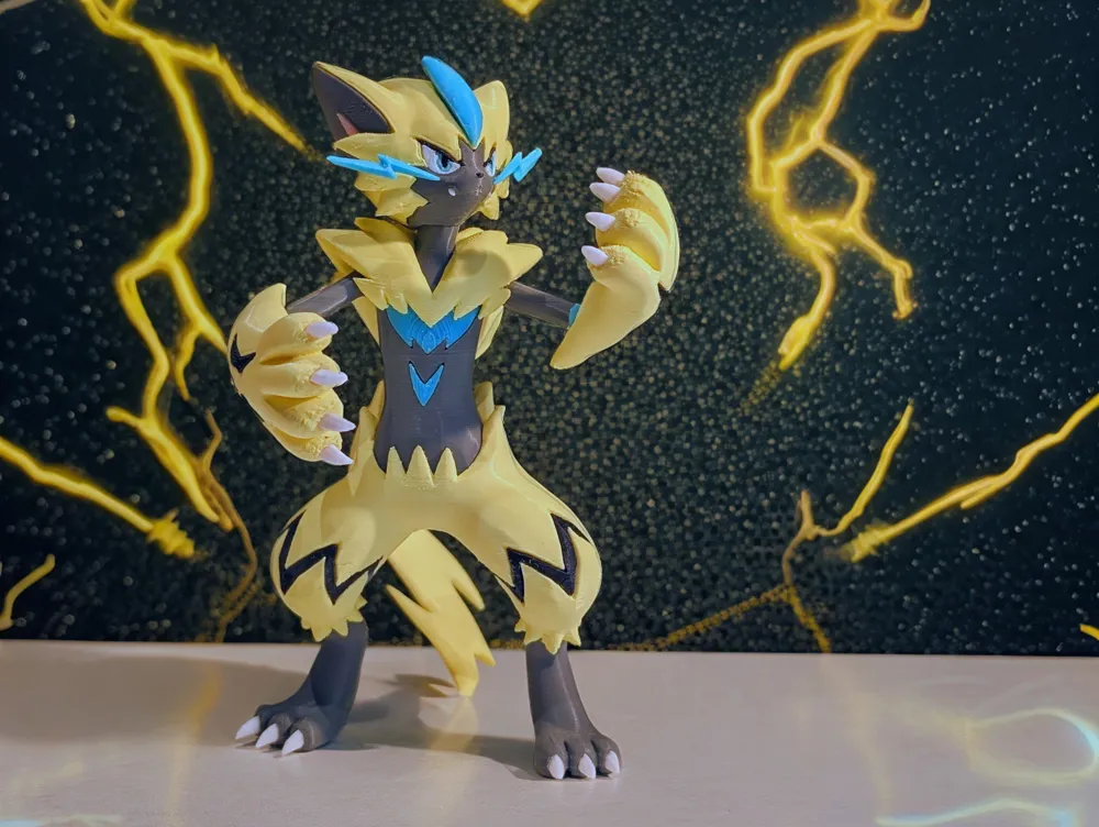Zeraora Pokemon Multicolor Multipart NO AMS by gaaat MakerWorld ...