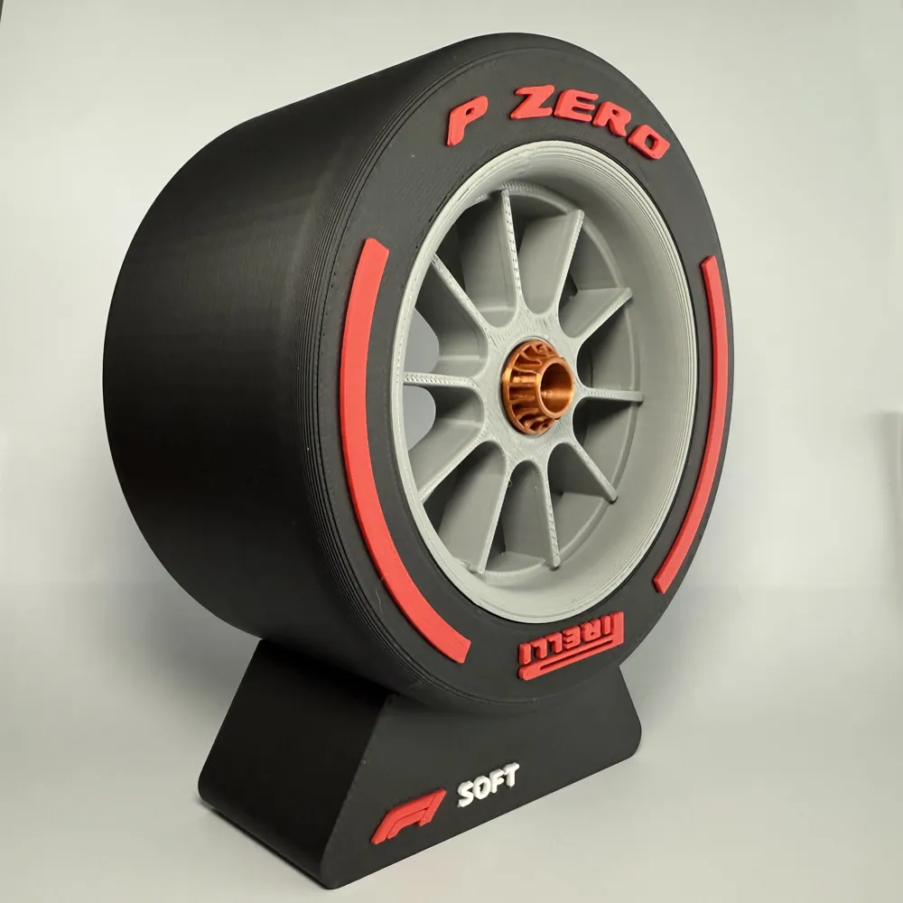 Neumáticos F1 2025 Réplica (Set completo) - Modelo de impresión 3D ...