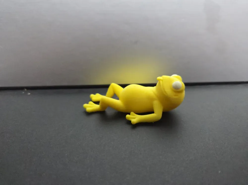 The Slacker Frog - Free 3D Print Model - MakerWorld