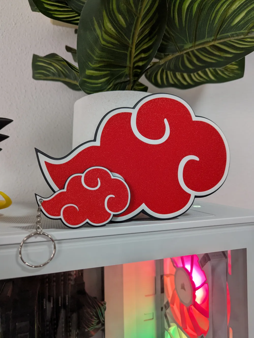 Akatsuki Cloud Keychain (NO AMS/AMS) by JotasctMakerWorld: Download ...