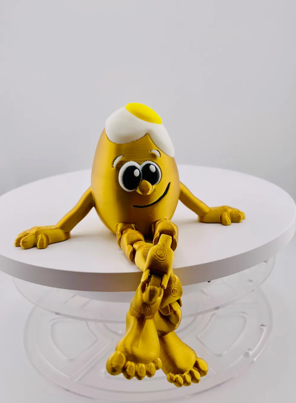 Eggcellent Fried Egg Buddy by FunFam3D - MakerWorld