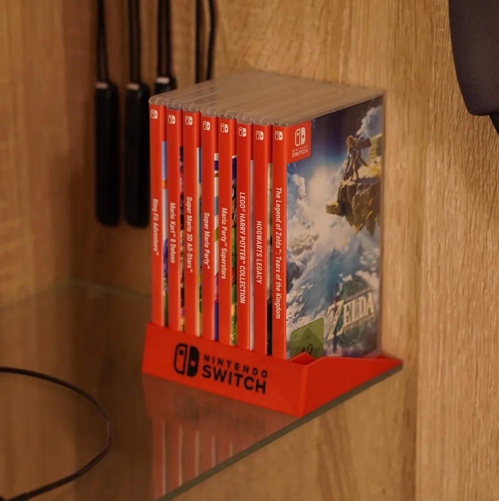 Nintendo Switch Games Stand by techam - MakerWorld