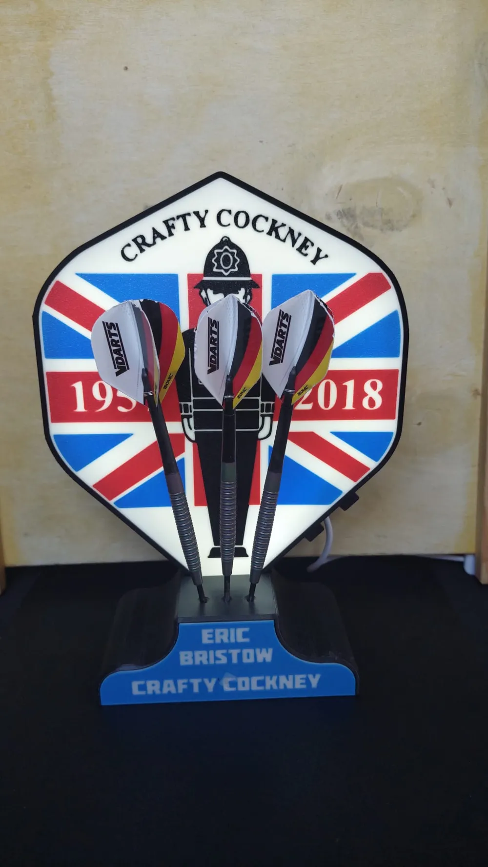 Eric Bristow Crafty Cockney Modulaire Éclairé - Modèle d'Impression 3D ...