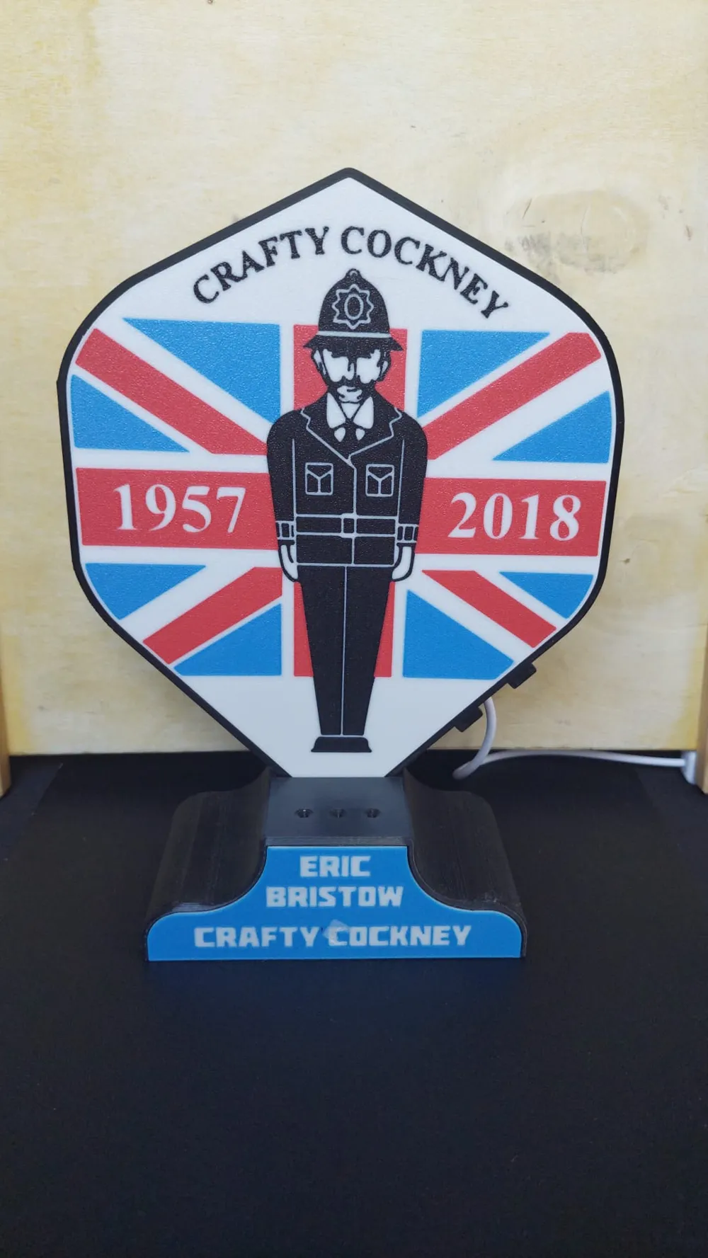 Eric Bristow Crafty Cockney Modulaire Éclairé - Modèle d'Impression 3D ...