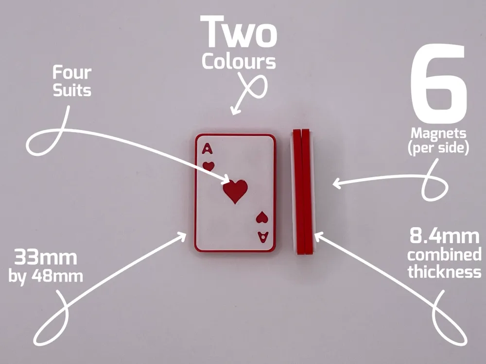 Magnet Fidget Playing Cards by MalcTheOracle MakerWorld: Download Free ...