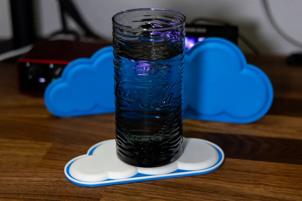 Cozy Cloud Coaster by Klexy - MakerWorld