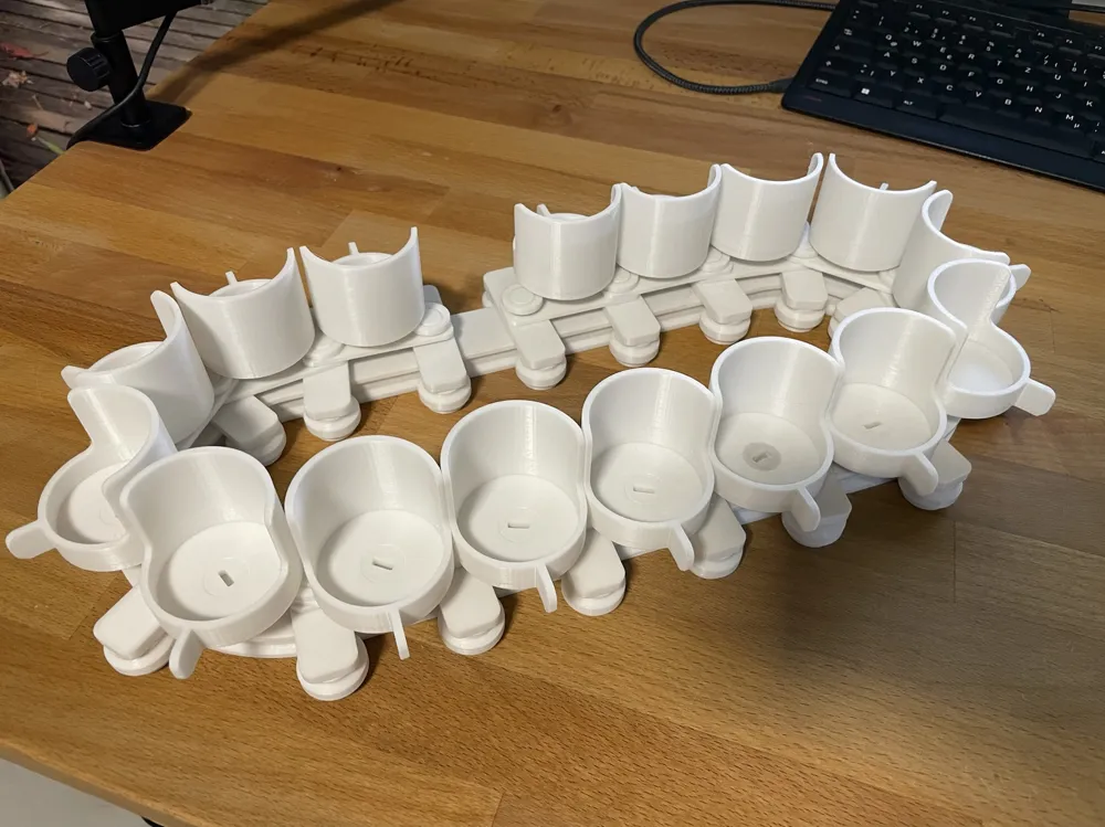 Fully 3D-Printable Modular Spice Rail System - Free 3D Print Model ...
