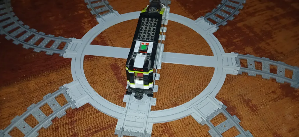 (MYGO) train turntable wheelhouse Brick compatible by andya1print ...