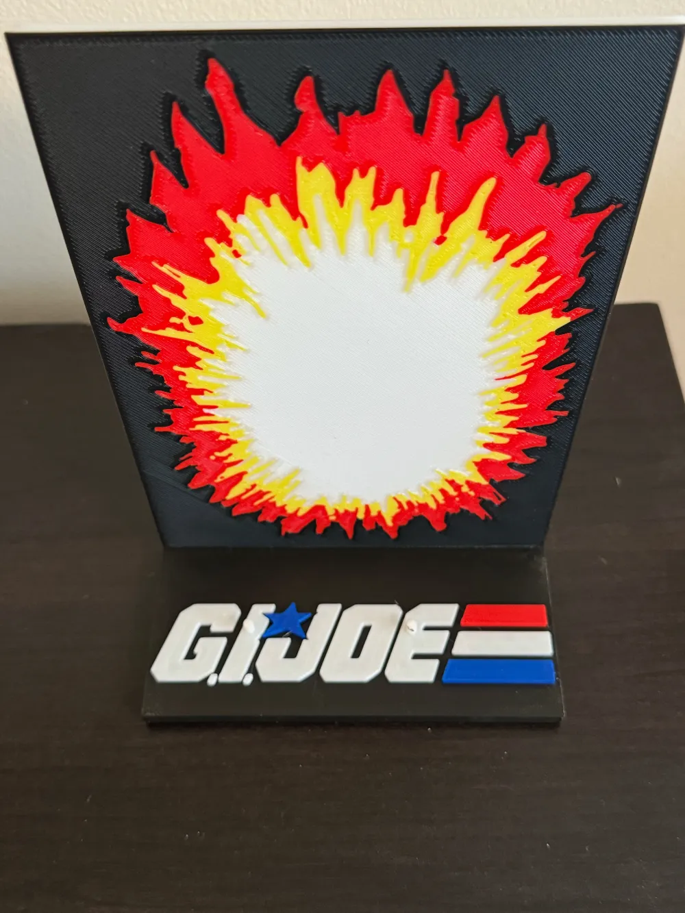 Classified GI Joe figure stand - Free 3D Print Model - MakerWorld
