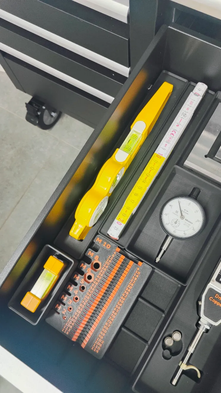 Gridfinity folding ruler holder by Llama16 - MakerWorld