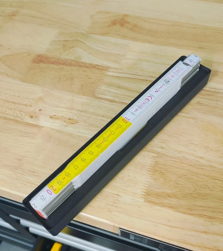 Gridfinity folding ruler holder by Llama16 - MakerWorld