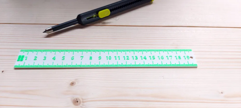 Basic Ruler - 200mm by Allar3D - MakerWorld