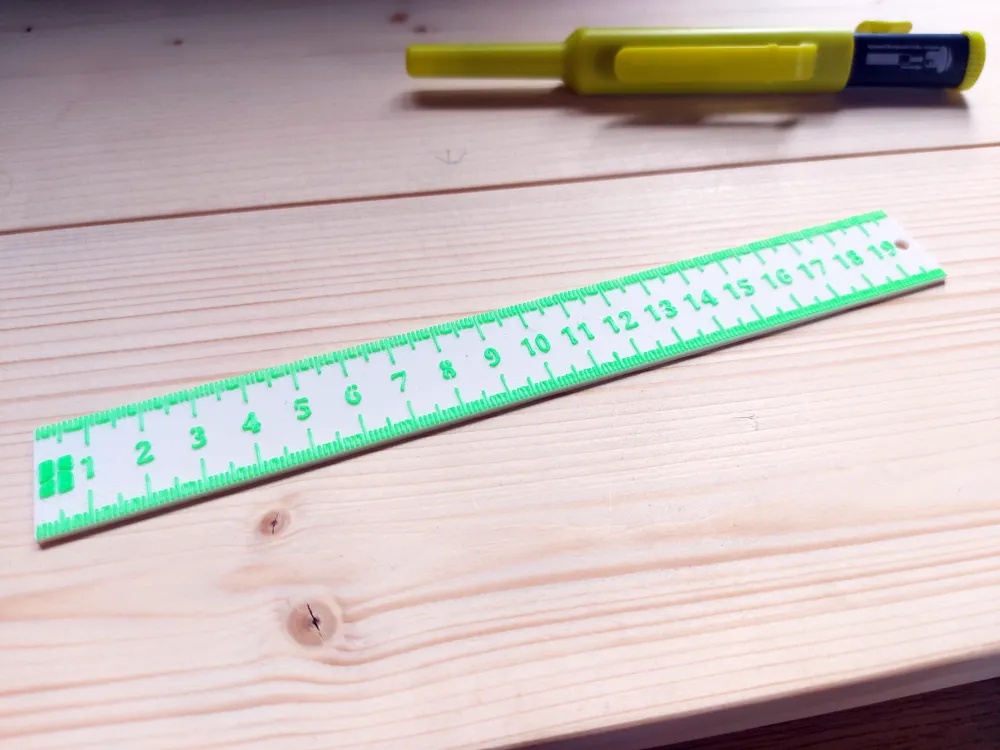 Basic Ruler - 200mm by Allar3D - MakerWorld