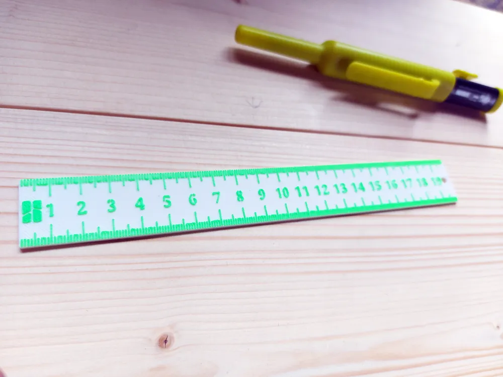 Basic Ruler - 200mm by Allar3D - MakerWorld