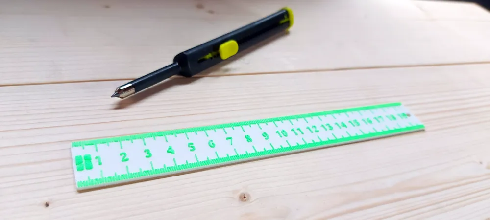 Basic Ruler - 200mm by Allar3D - MakerWorld