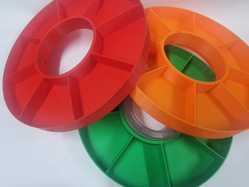 24 (3x8) Compartment Storage Container - BambuLab re-usable spool ...