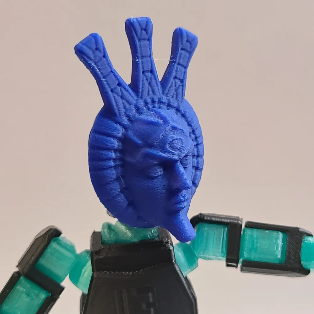 Dagoth Ur Dummy 13 Head at 150 Scale Remixed by CryptidJon - MakerWorld