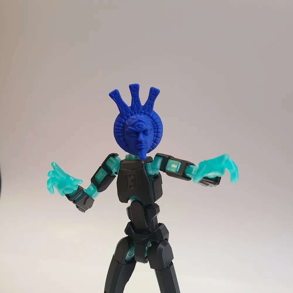 Dagoth Ur Dummy 13 Head at 150 Scale Remixed by CryptidJon - MakerWorld