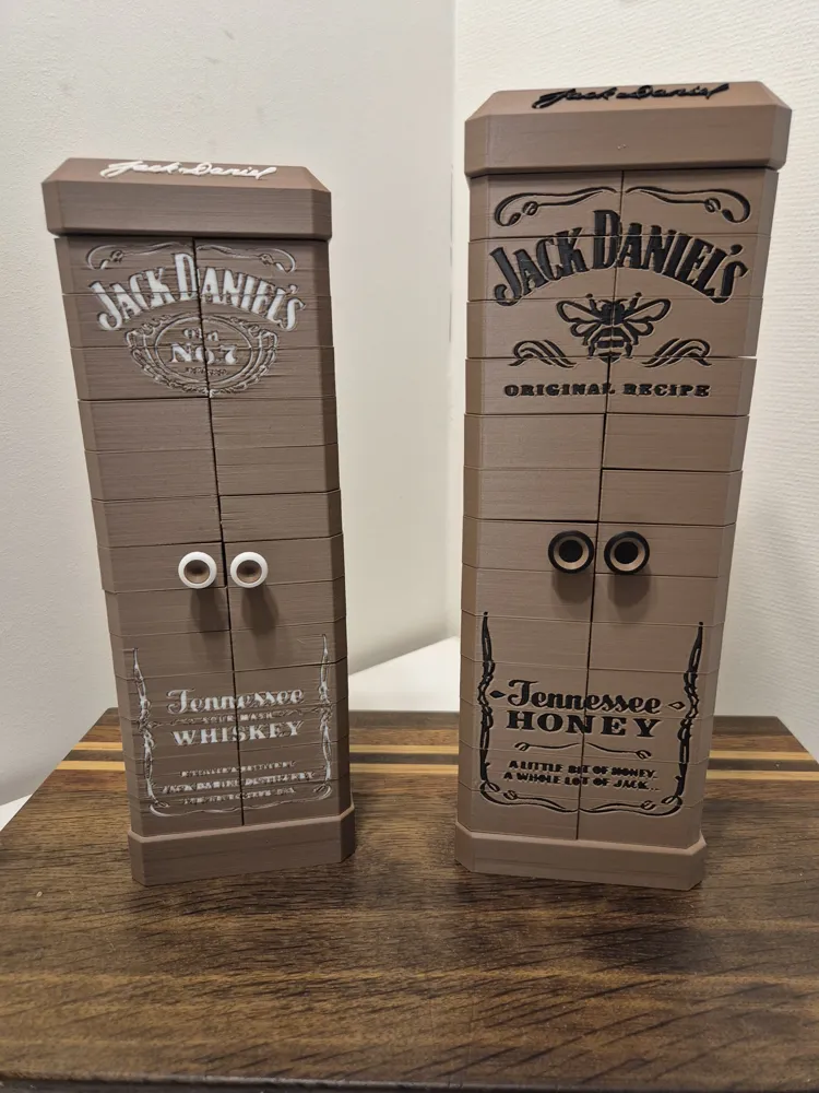 Jack Daniel's Tennessee Honey Whiskey display box - Free 3D Print Model ...