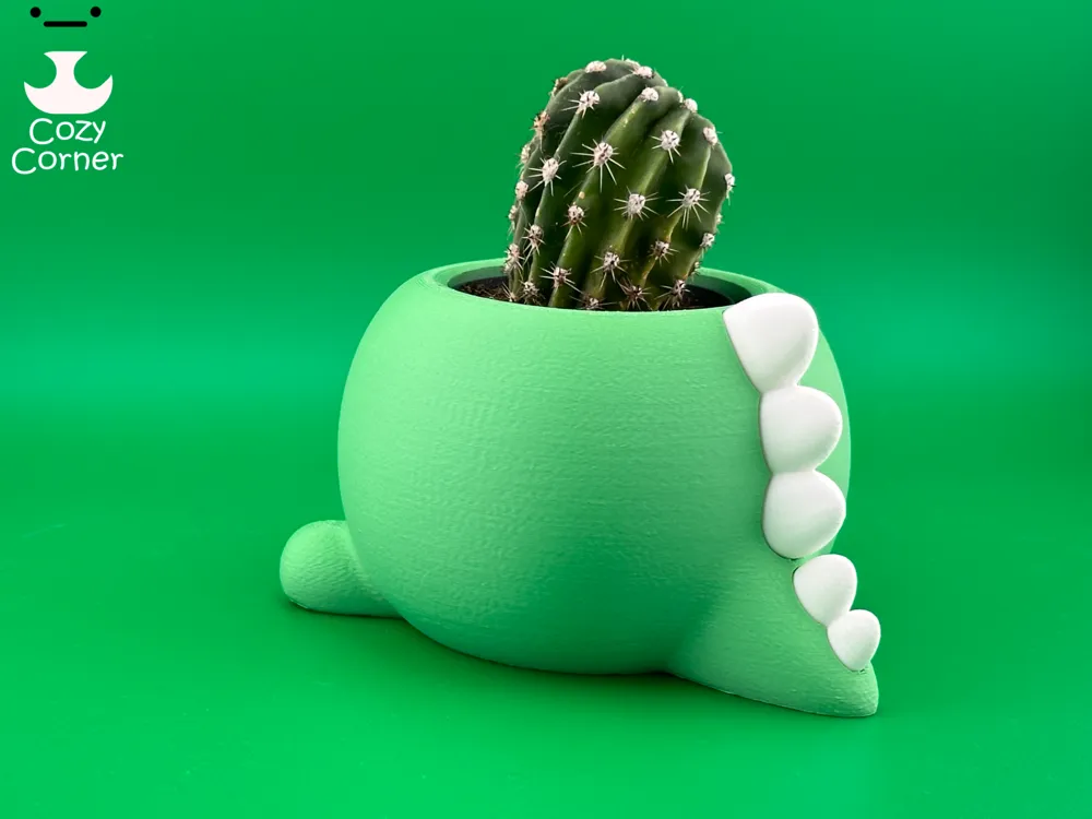 Dragon planter by Cozy Corner MakerWorld: Download Free 3D Models