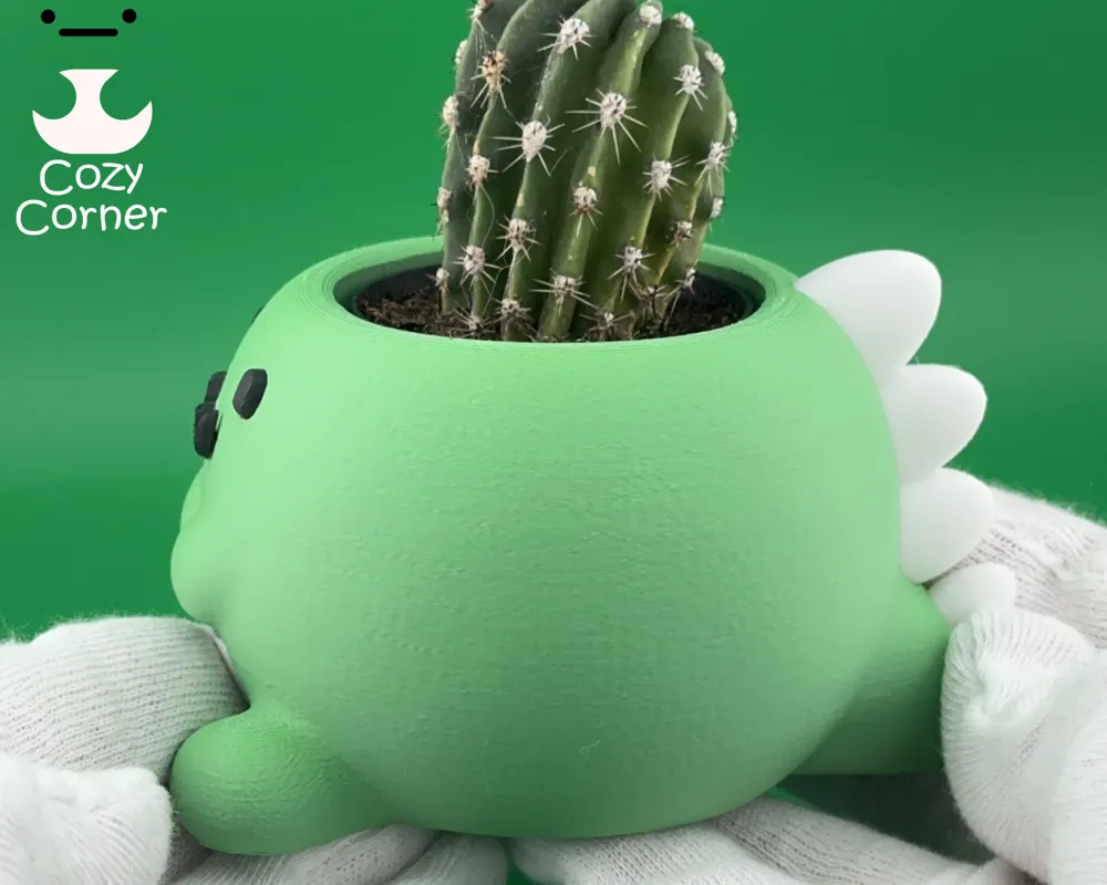 Dragon planter by Cozy Corner - MakerWorld