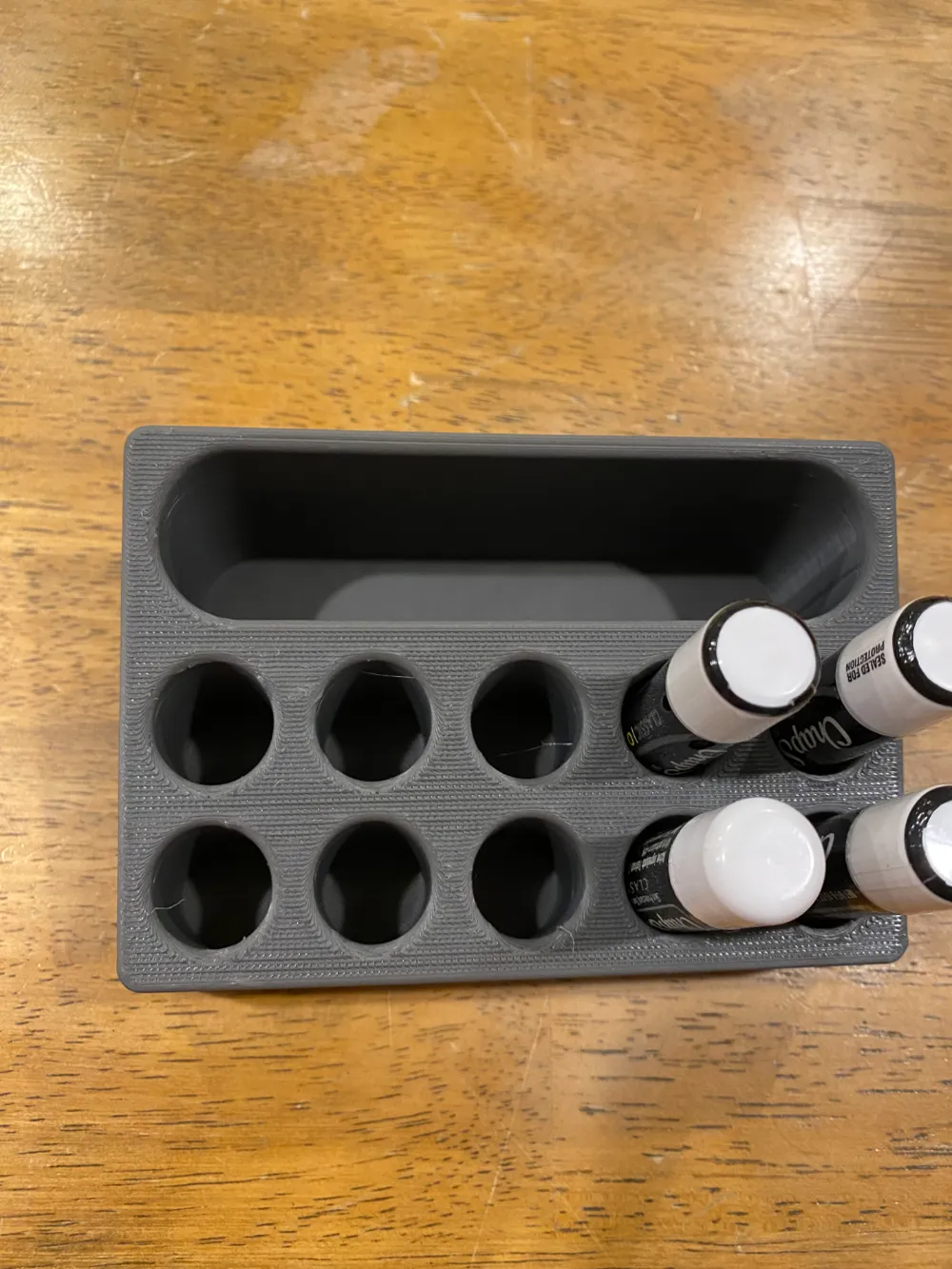Chapstick Holder Organizer - Gridfinity version - Free 3D Print Model ...