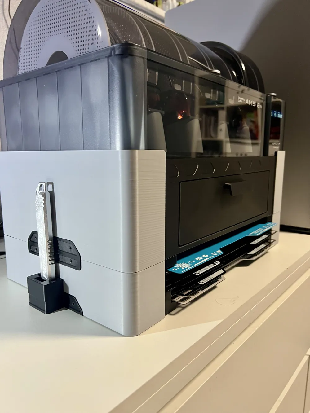 Soporte de placa de construcción para unidad de almacenamiento AMS 2 Pro+HT por JJ Deluxe ...