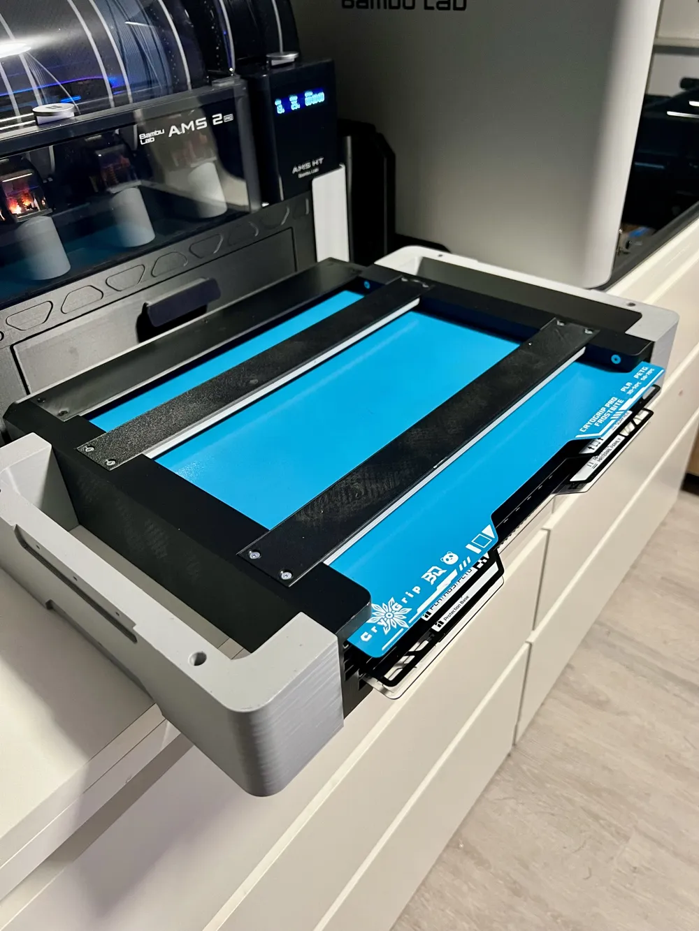 Soporte de placa de construcción para unidad de almacenamiento AMS 2 Pro+HT por JJ Deluxe ...