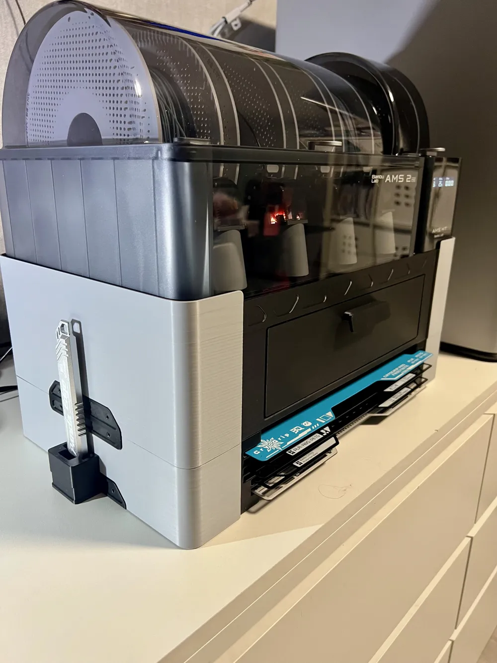 Soporte de placa de construcción para unidad de almacenamiento AMS 2 Pro+HT por JJ Deluxe ...