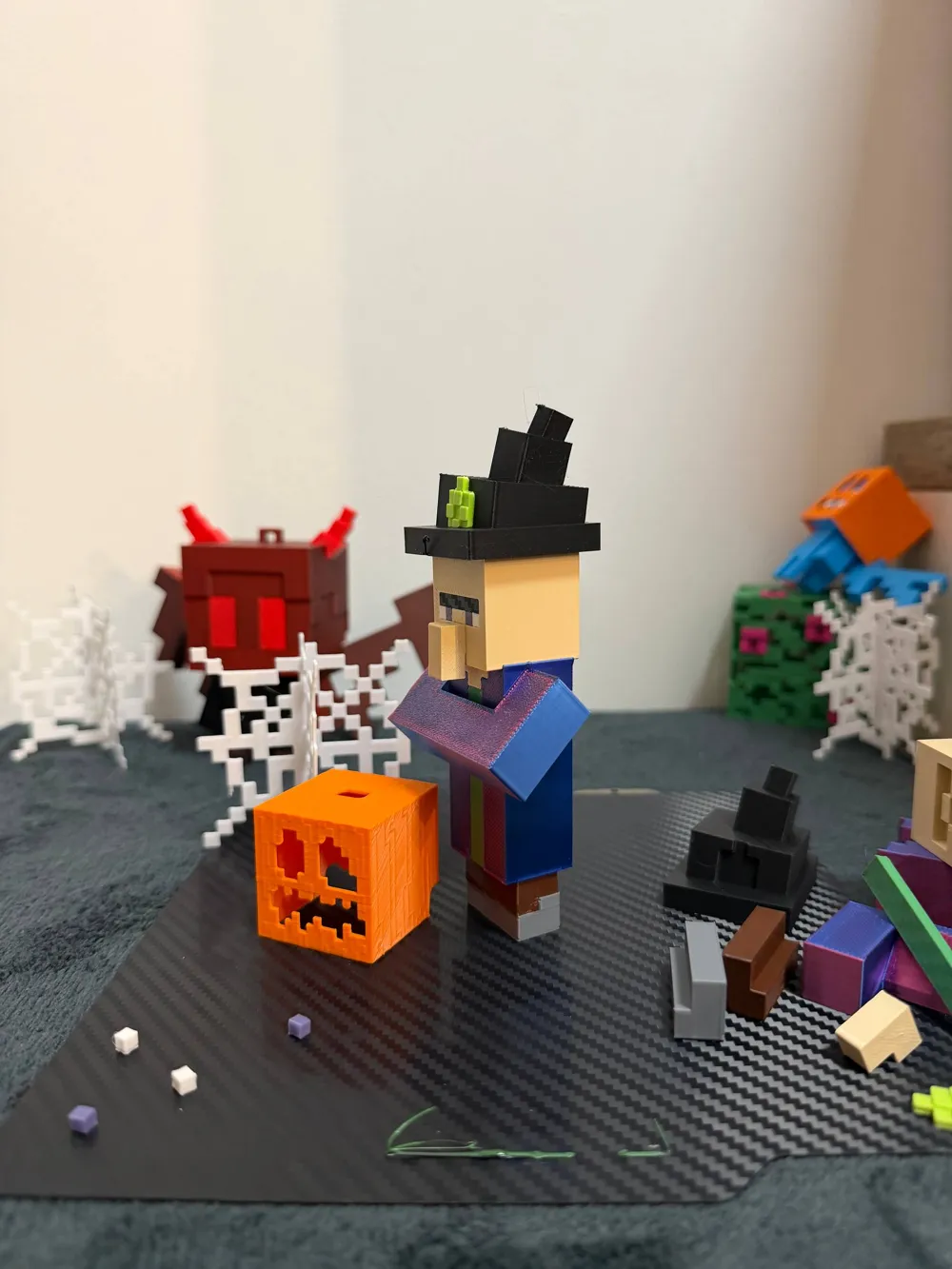 Minecraft Witch NO AMS NEED GLUE - Free 3D Print Model - MakerWorld