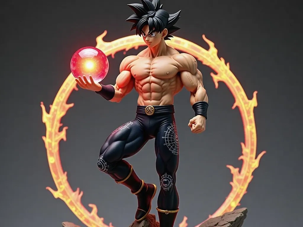 Dragon Ball Goku Exquisite Model by 蚂蚁魔卡 MakerWorld: Download Free 3D ...