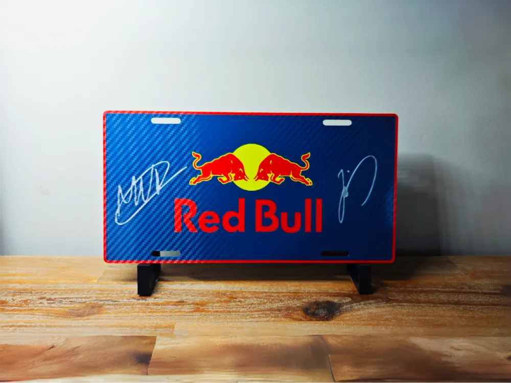 Plaque d'immatriculation d'écurie de F1 - Red Bull par P78 - MakerWorld
