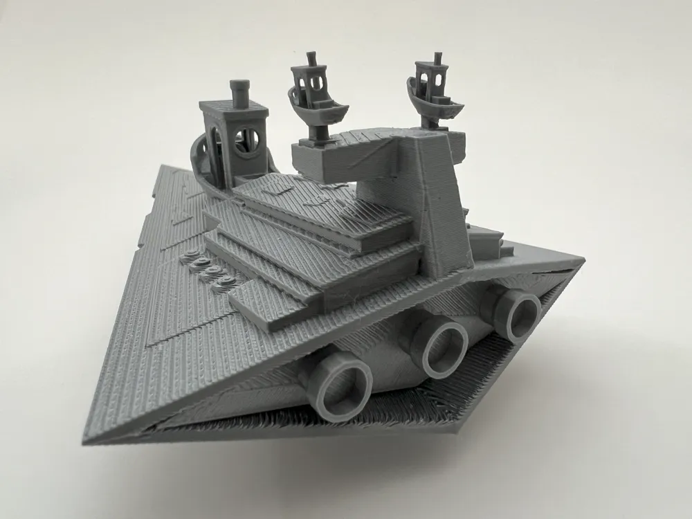 Star Destroyer Benchy by GeegeezMakerWorld: Download Free 3D Models