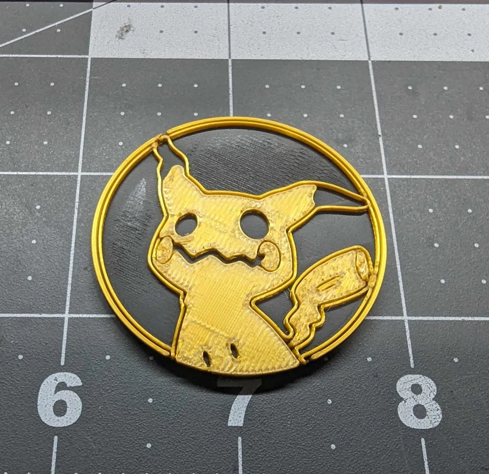 Mimikyu Pokemon Coin by joeythatoneguy - MakerWorld