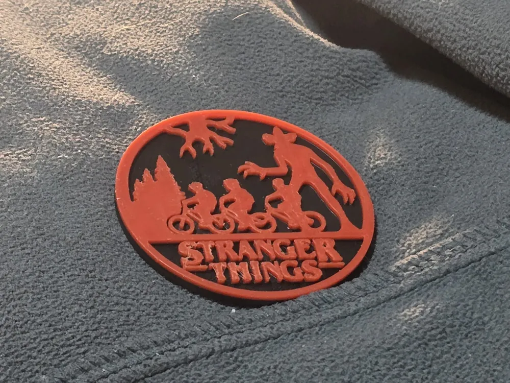 Stranger Things Coaster - Free 3D Print Model - MakerWorld