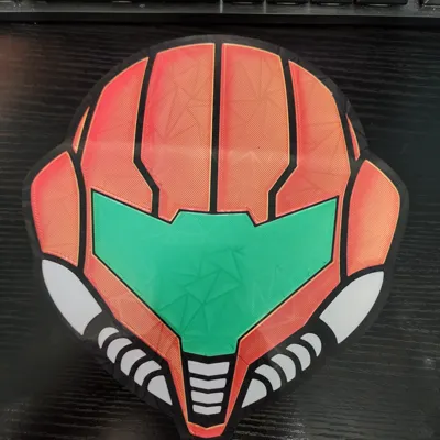 Metroid (Samus) Keychain by TCS3d - MakerWorld