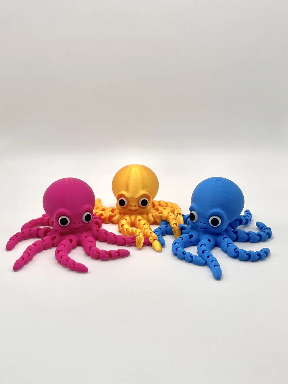 Cute Articulated Octopus - Free 3D Print Model - MakerWorld
