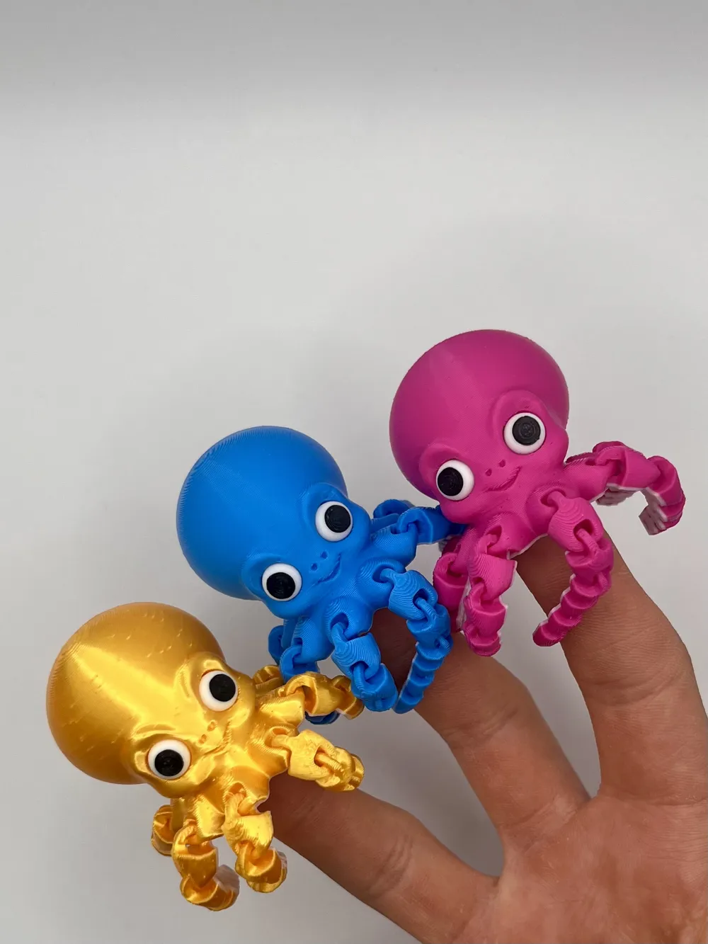 Cute Articulated Octopus - Free 3D Print Model - MakerWorld