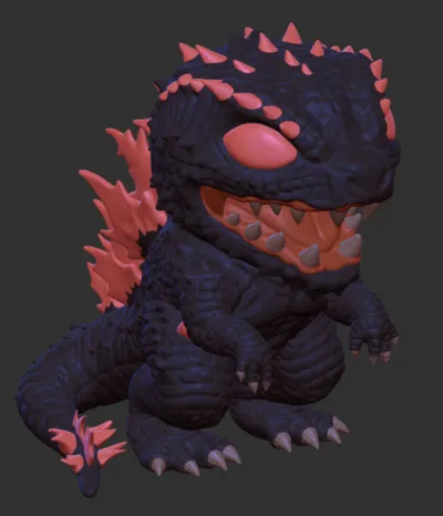 godzilla 3d print model download - MakerWorld